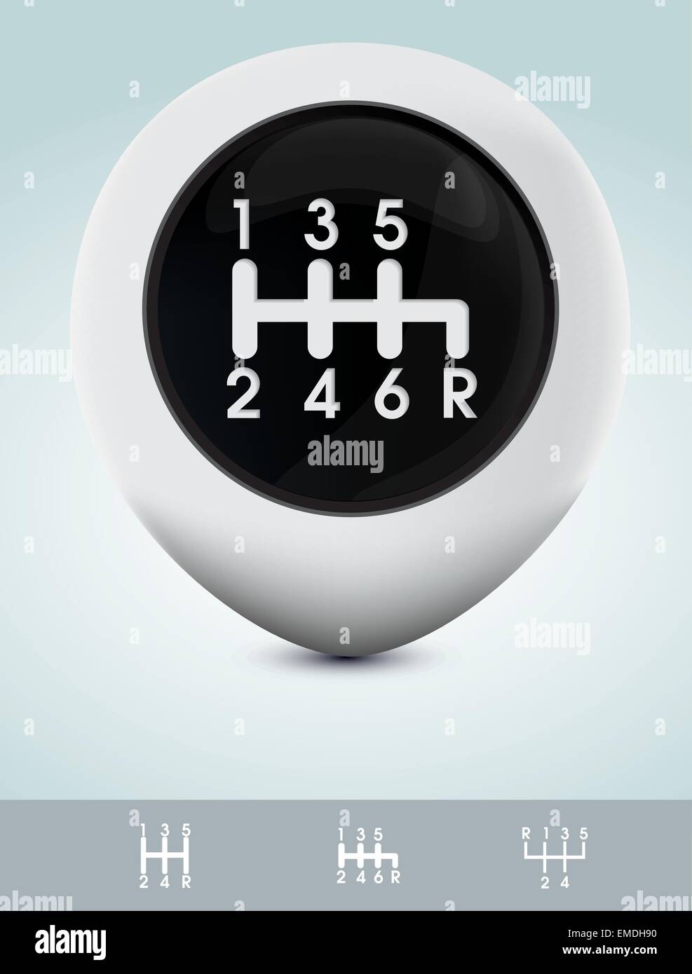 Manual shift Stock Vector Images - Alamy