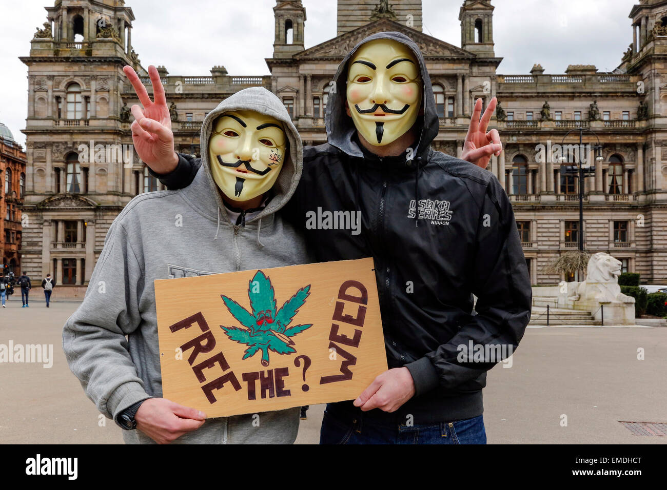 Drug protest glasgow hi-res stock photography and images - Alamy