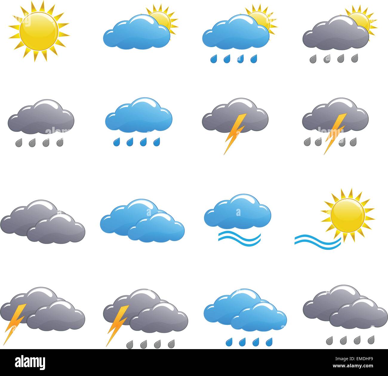 Hot day summer Stock Vector Images - Alamy