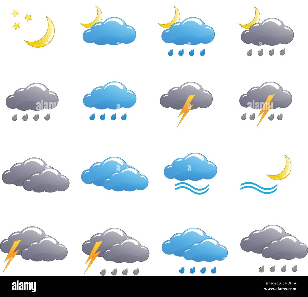 Summer lighting Stock Vector Images - Alamy