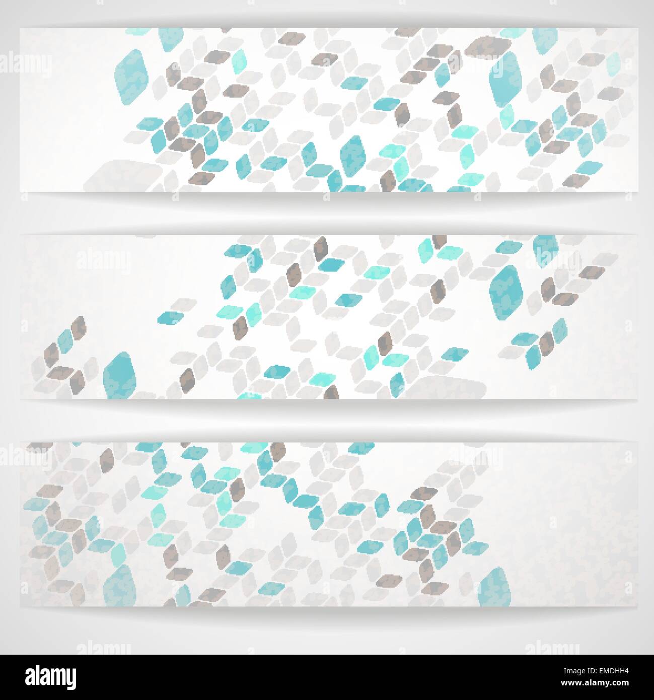 Simple geometric shape pattern Stock Vector Images - Alamy