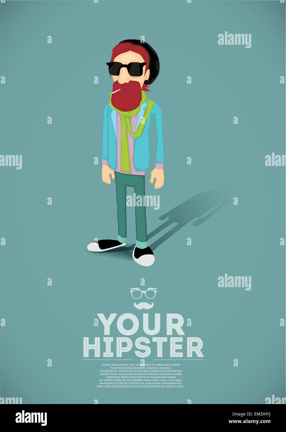 Hipster art Stock Vector Images - Alamy