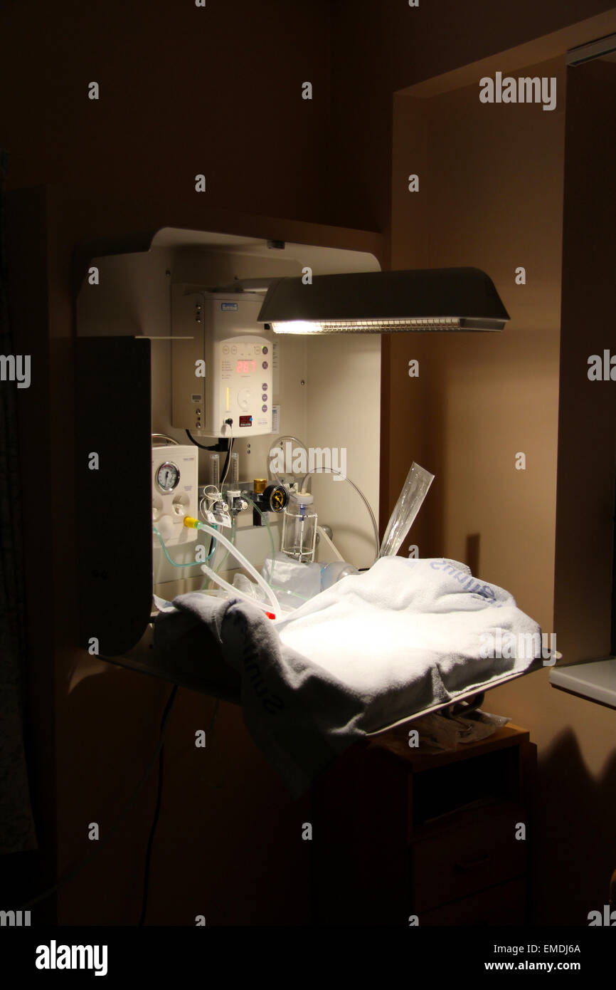 Hospital baby heater Stock Photo - Alamy