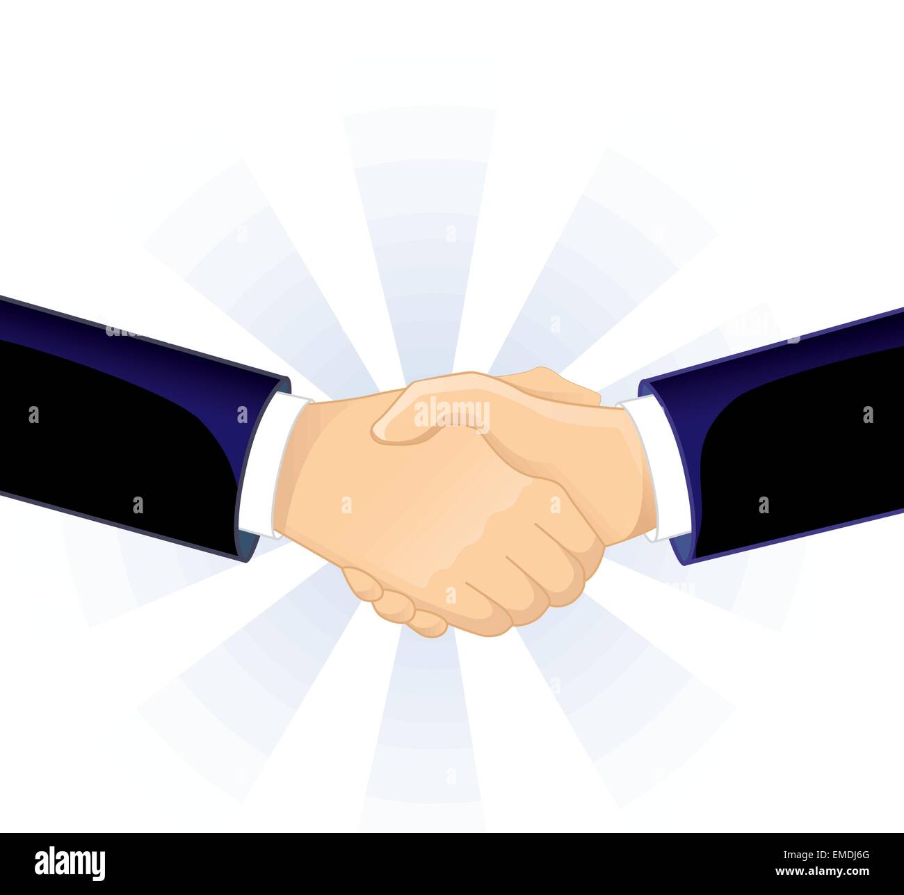 Handshake two men Stock Vector Image & Art - Alamy