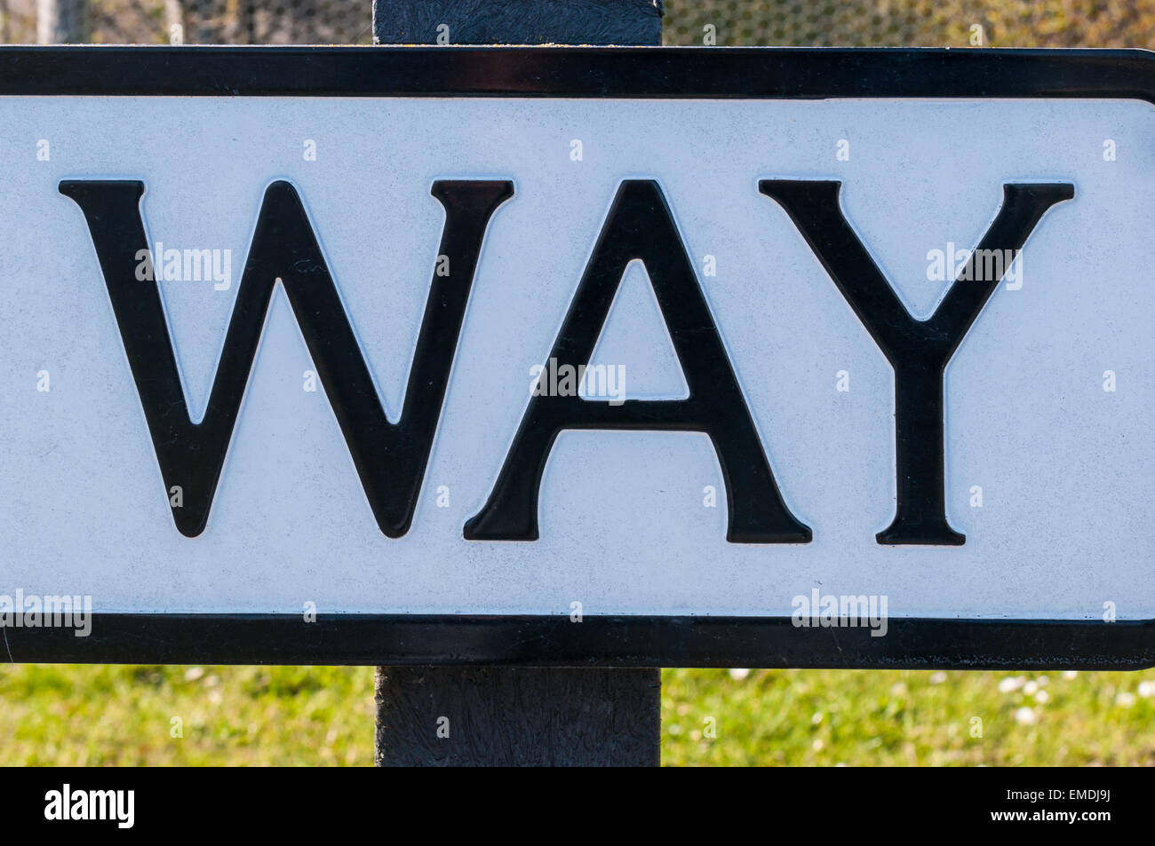 Road sign saying that way and this way and another way Stock Photo - Alamy