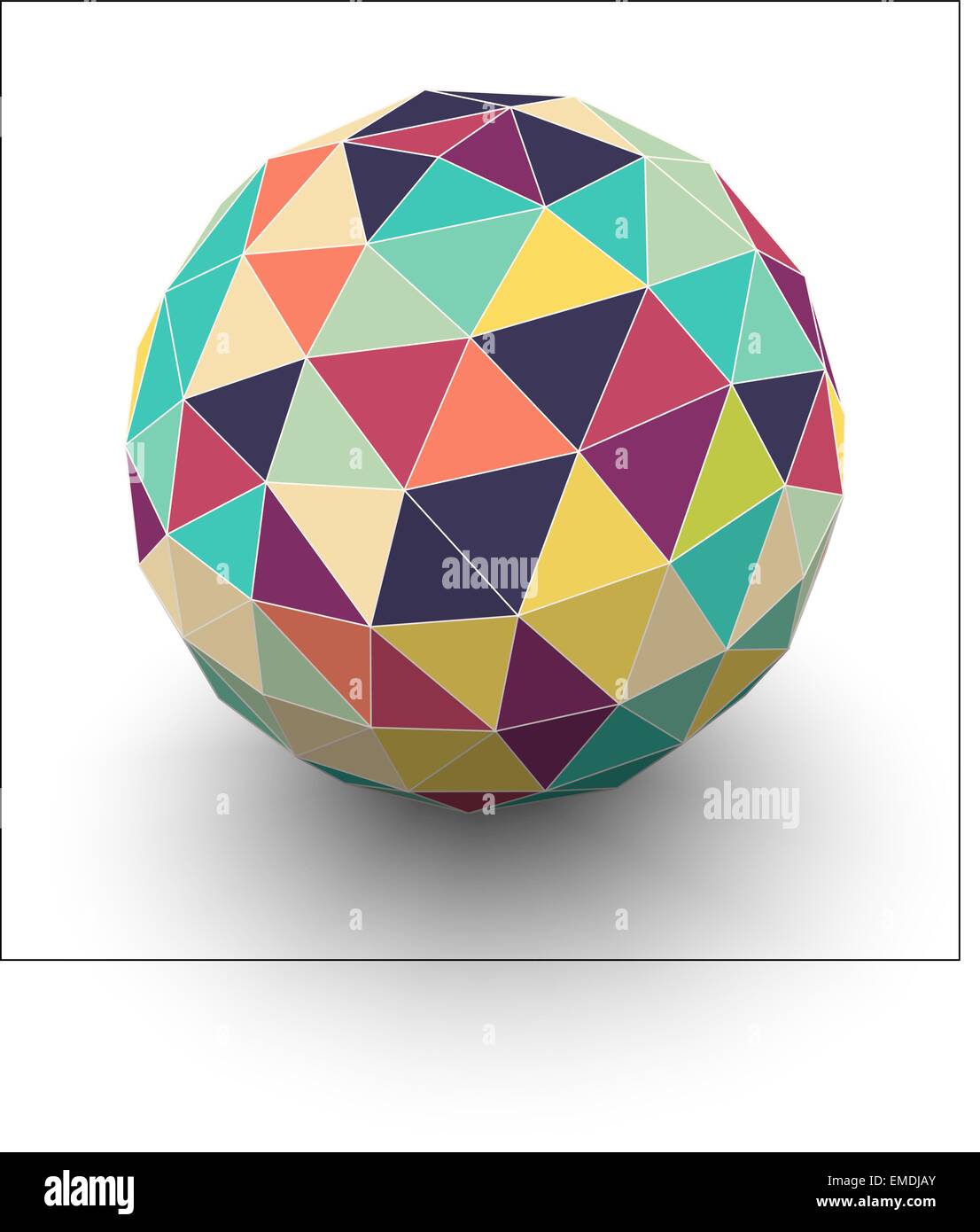 Triangular faces Stock Vector Images - Alamy