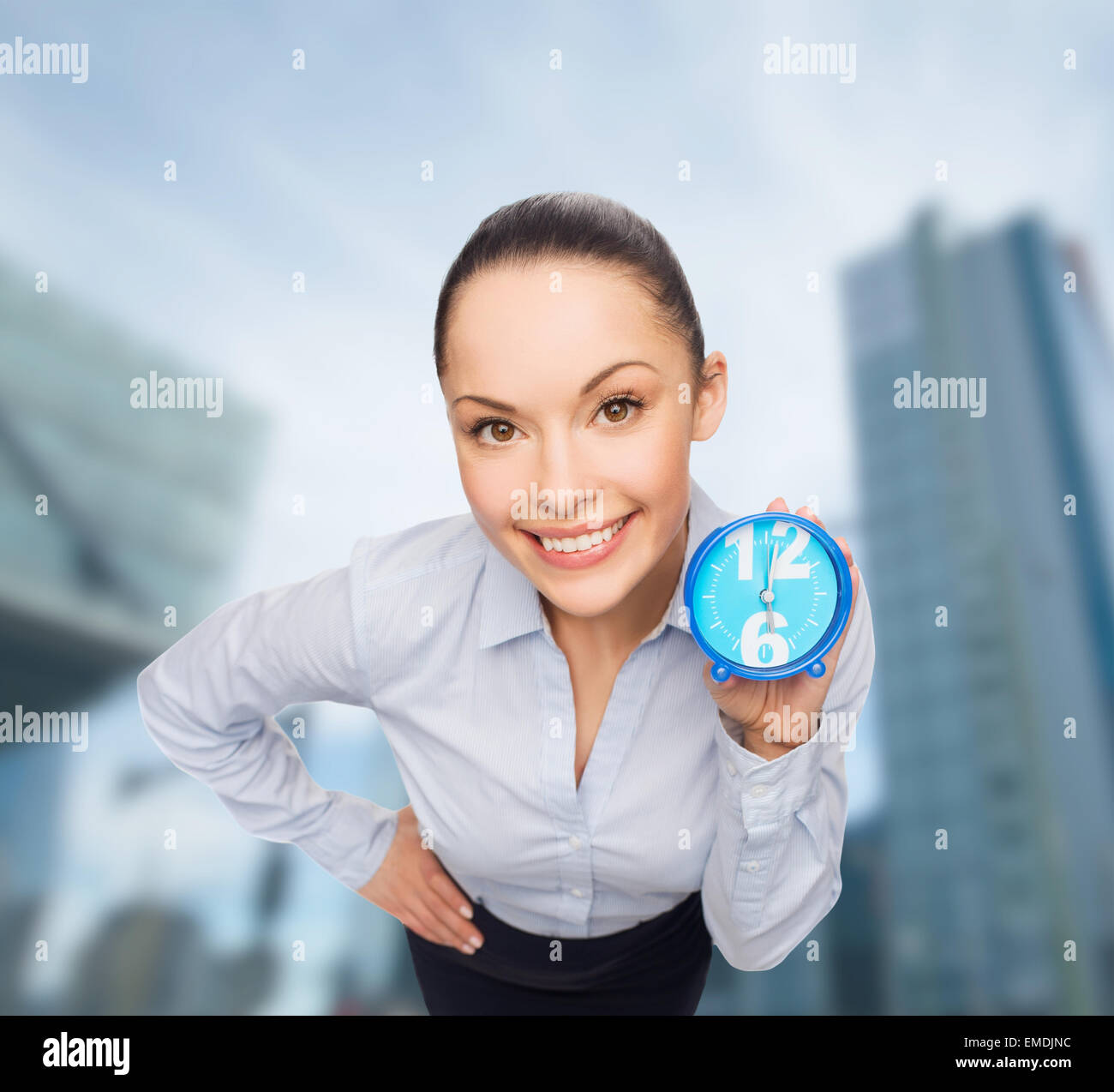 Blue clock hi-res stock photography and images - Alamy