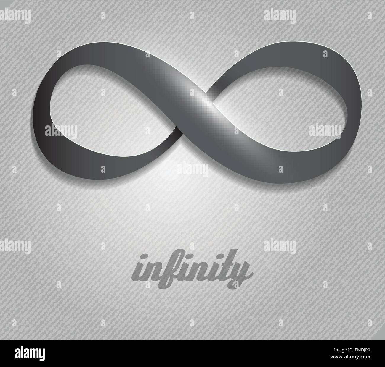 Infinity symbol with light Stock Vector Images - Alamy