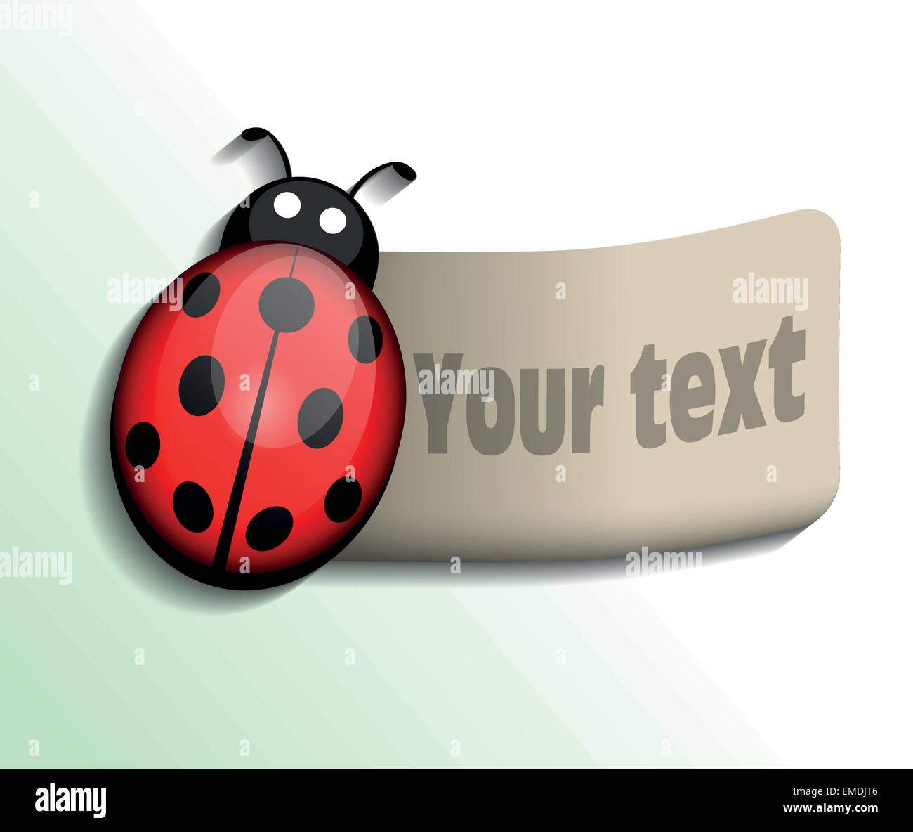 Lady bug insect Stock Vector Images - Alamy