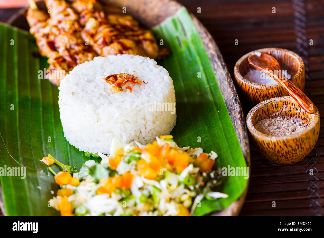 Indonesia traditional food rice hi-res stock photography and images - Alamy