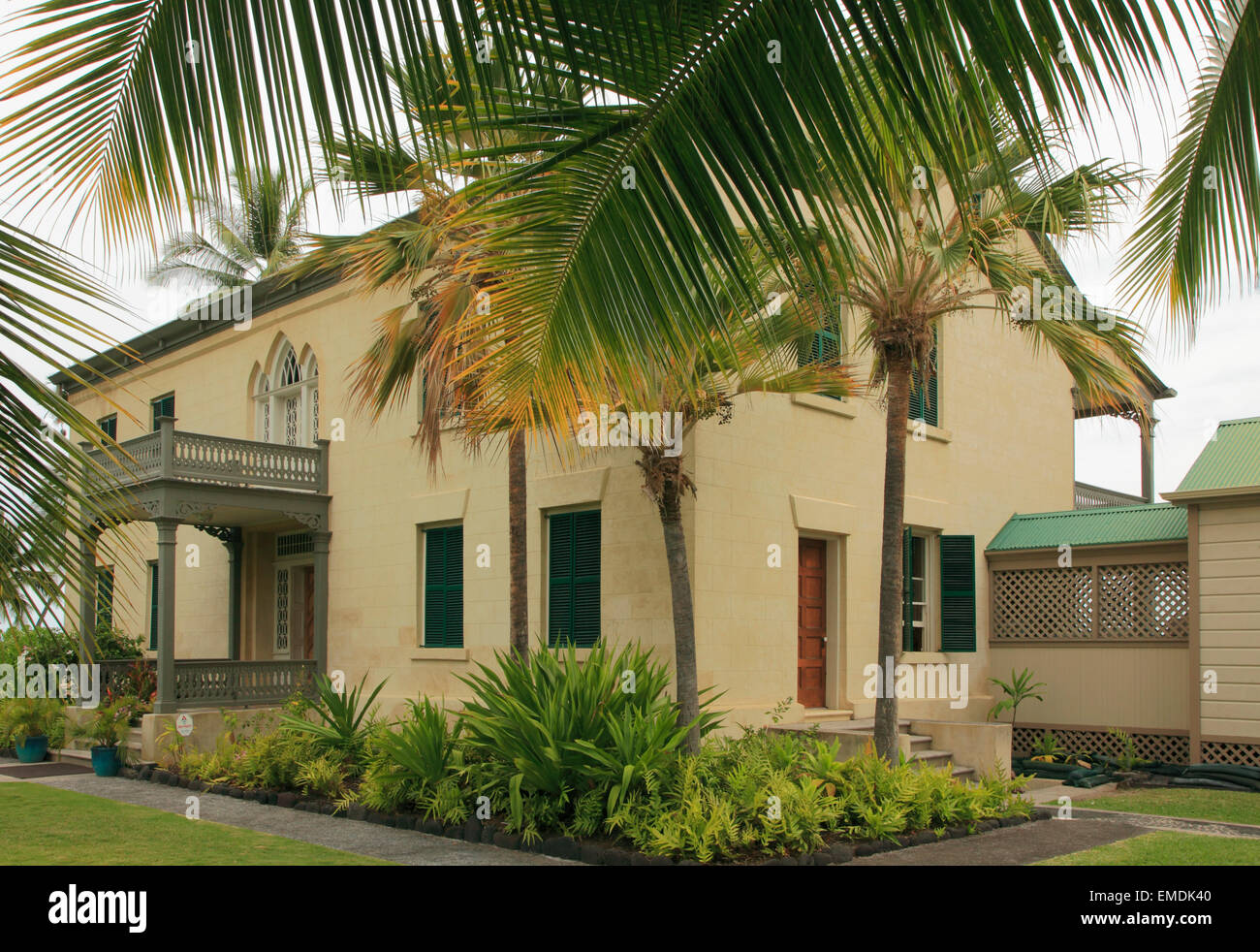 Hawaii, Big Island, Kailua-Kona, Hulihee Palace Stock Photo - Alamy