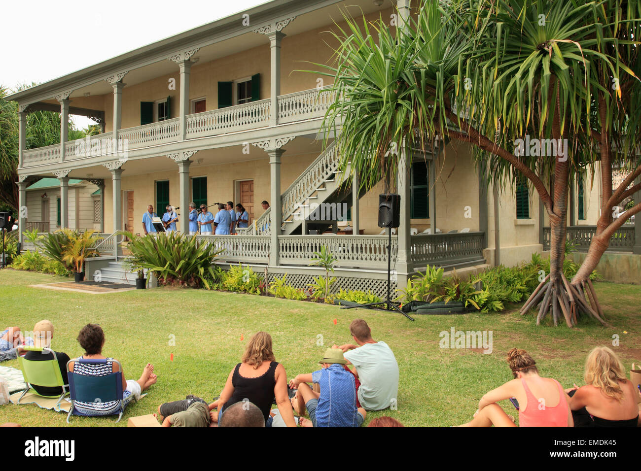 Hawaii, Big Island, Kailua-Kona, Hulihee Palace Stock Photo - Alamy