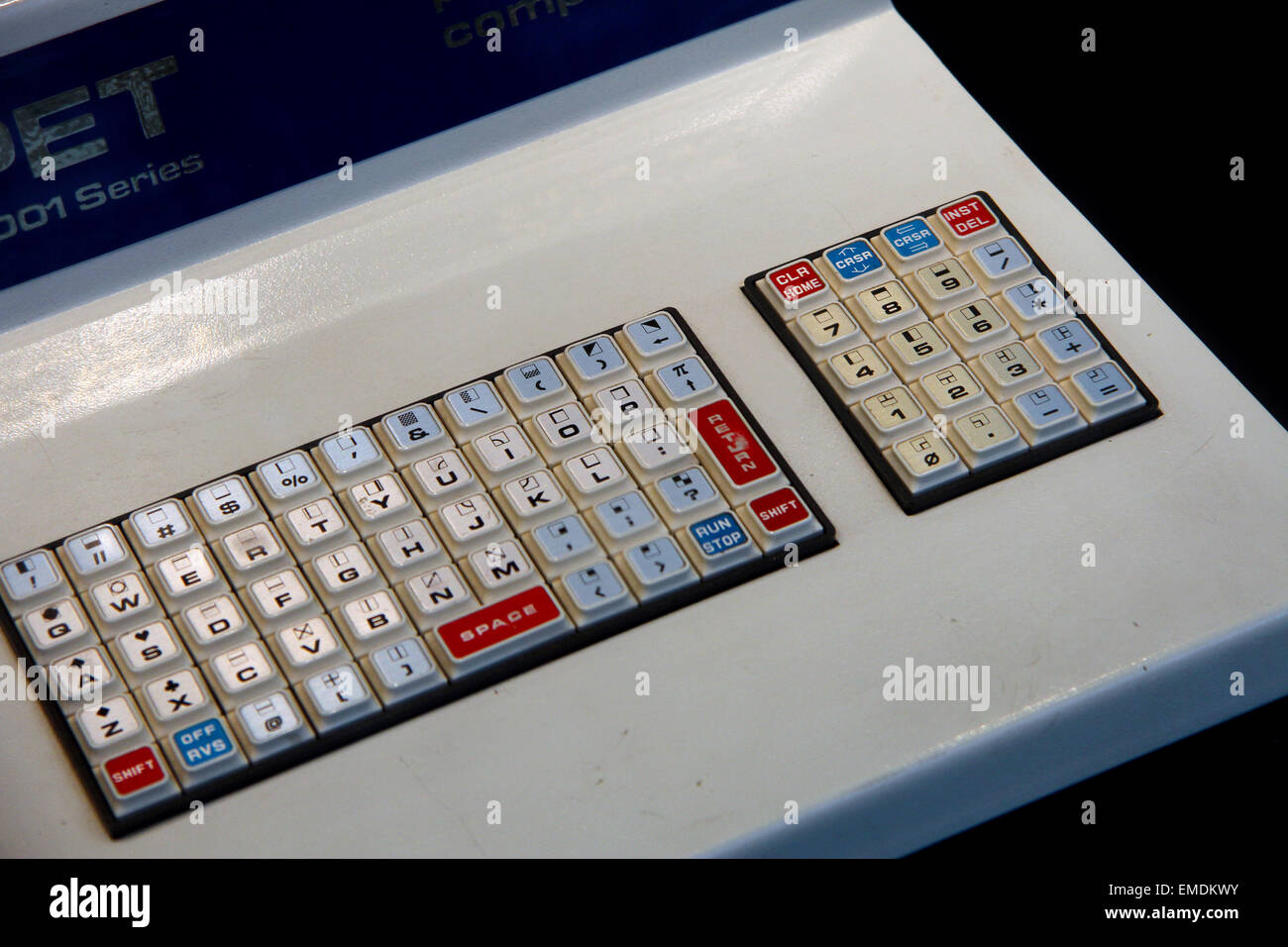 Antique pet computer keyboard Stock Photo - Alamy