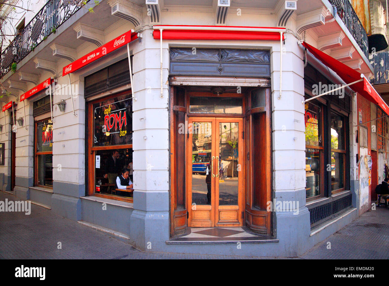 Cafe "Roma", La Boca, Buenos Aires Stock Photo - Alamy
