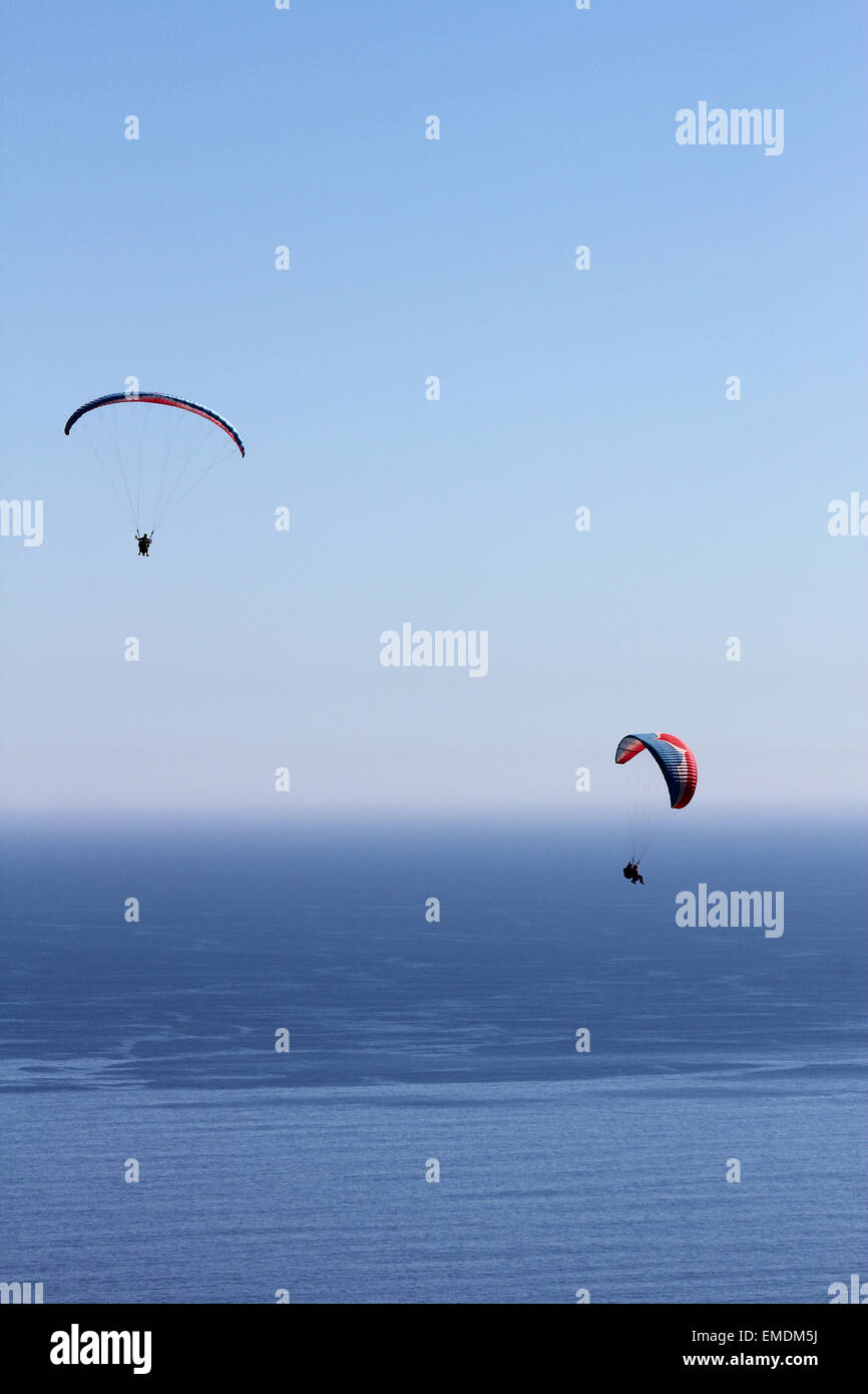 Paragliding Over Water High Resolution Stock Photography and Images - Alamy