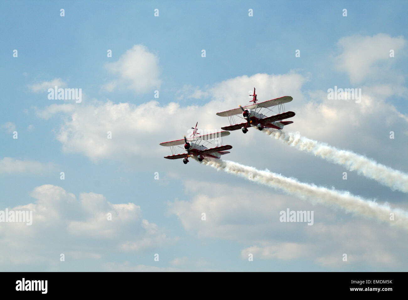Stunts Biplane High Resolution Stock Photography and Images - Alamy