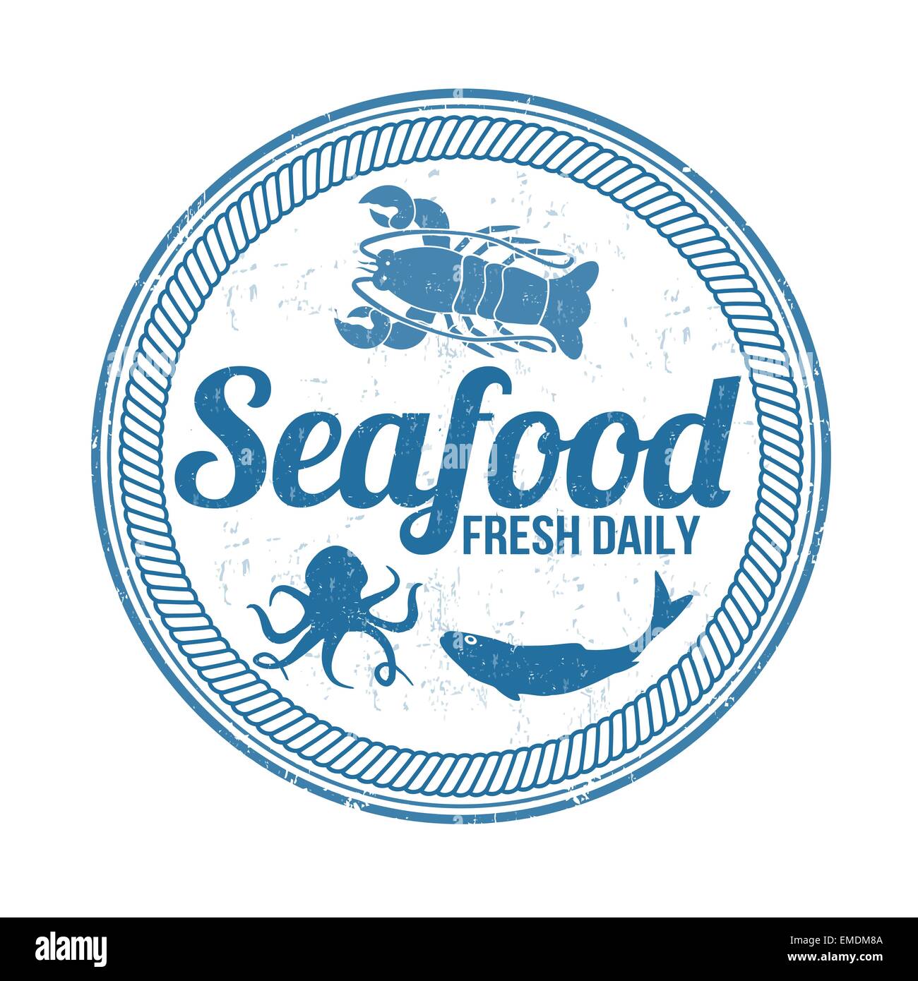 Octopus eating Stock Vector Images - Alamy