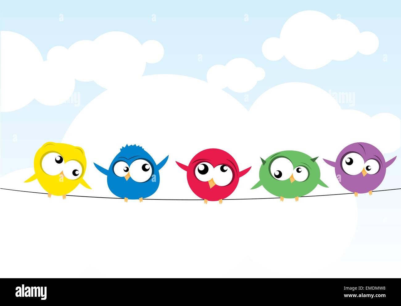 Spring wire illustration Stock Vector Images - Alamy