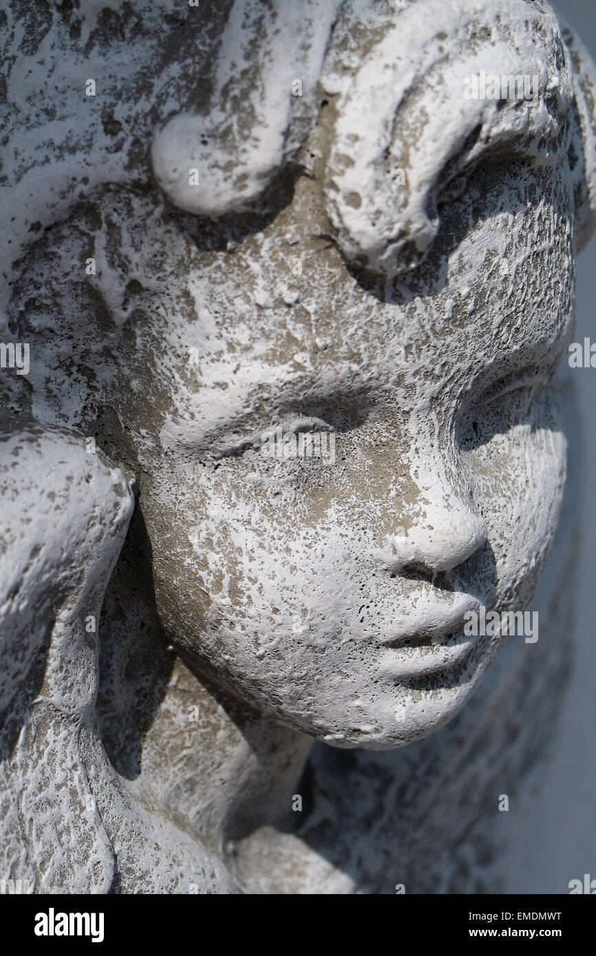 Sculpture of face Stock Photo - Alamy