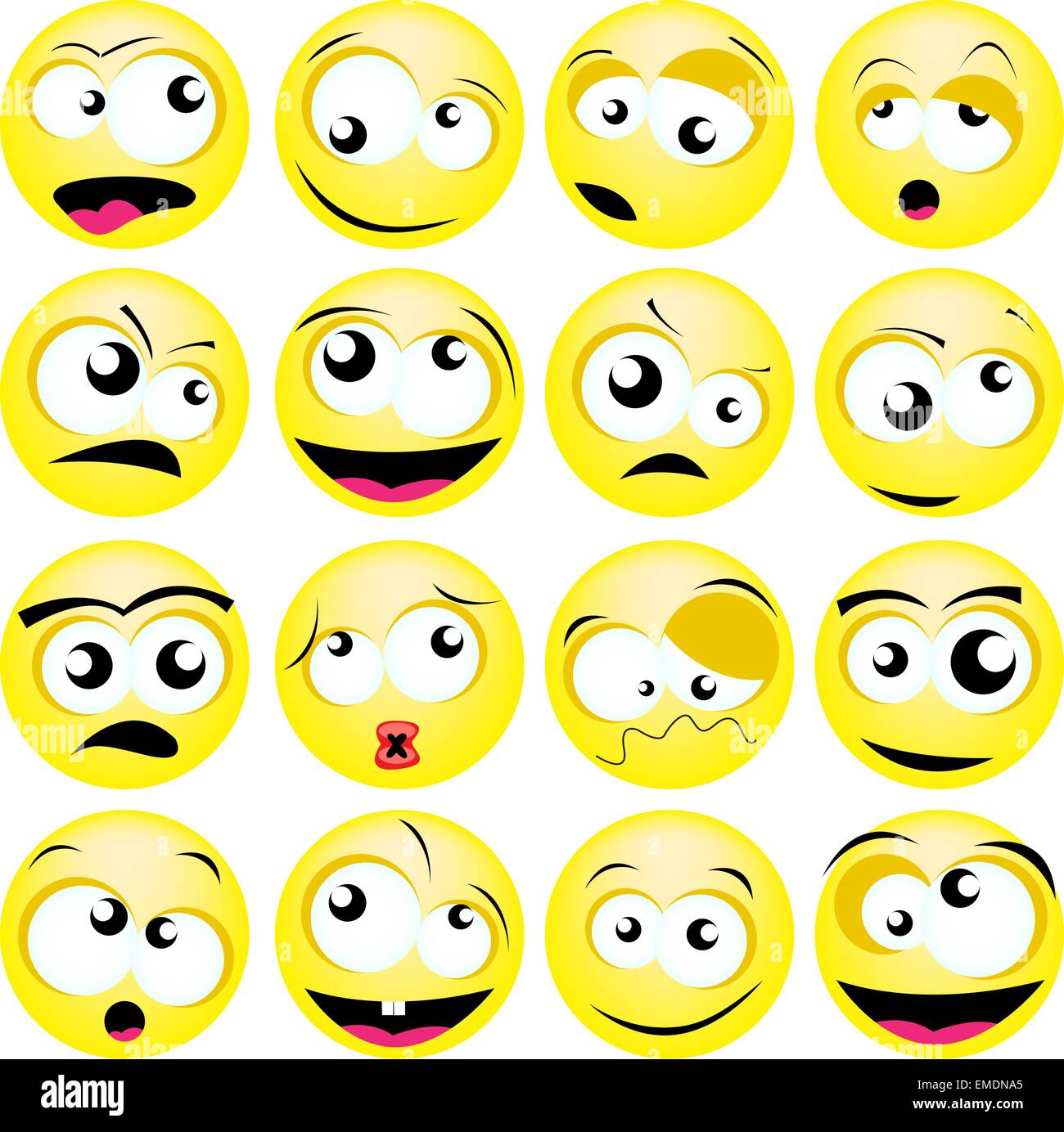 Happy human faces hi-res stock photography and images - Alamy