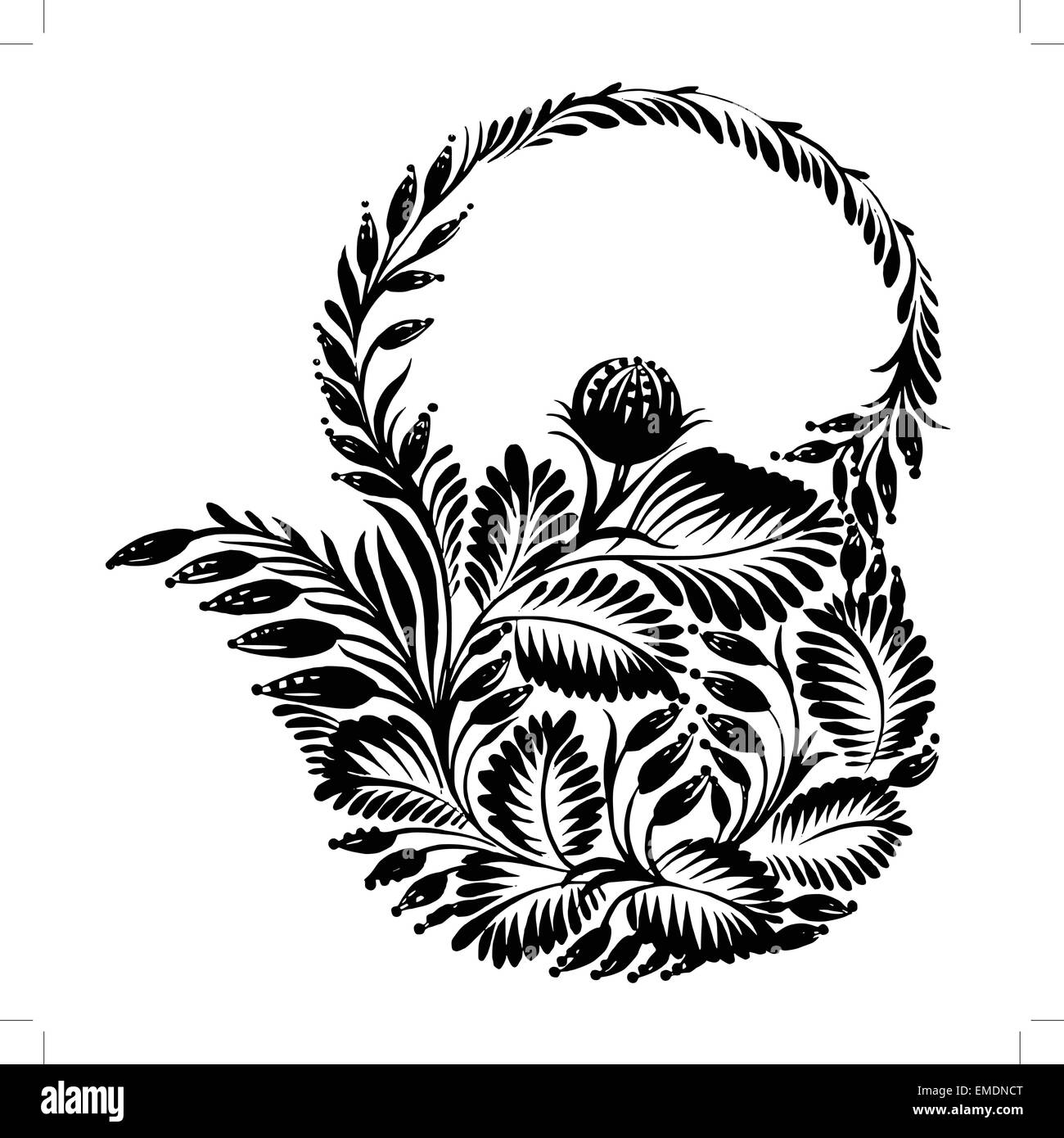 decorative silhouette teapot Stock Vector Image & Art - Alamy