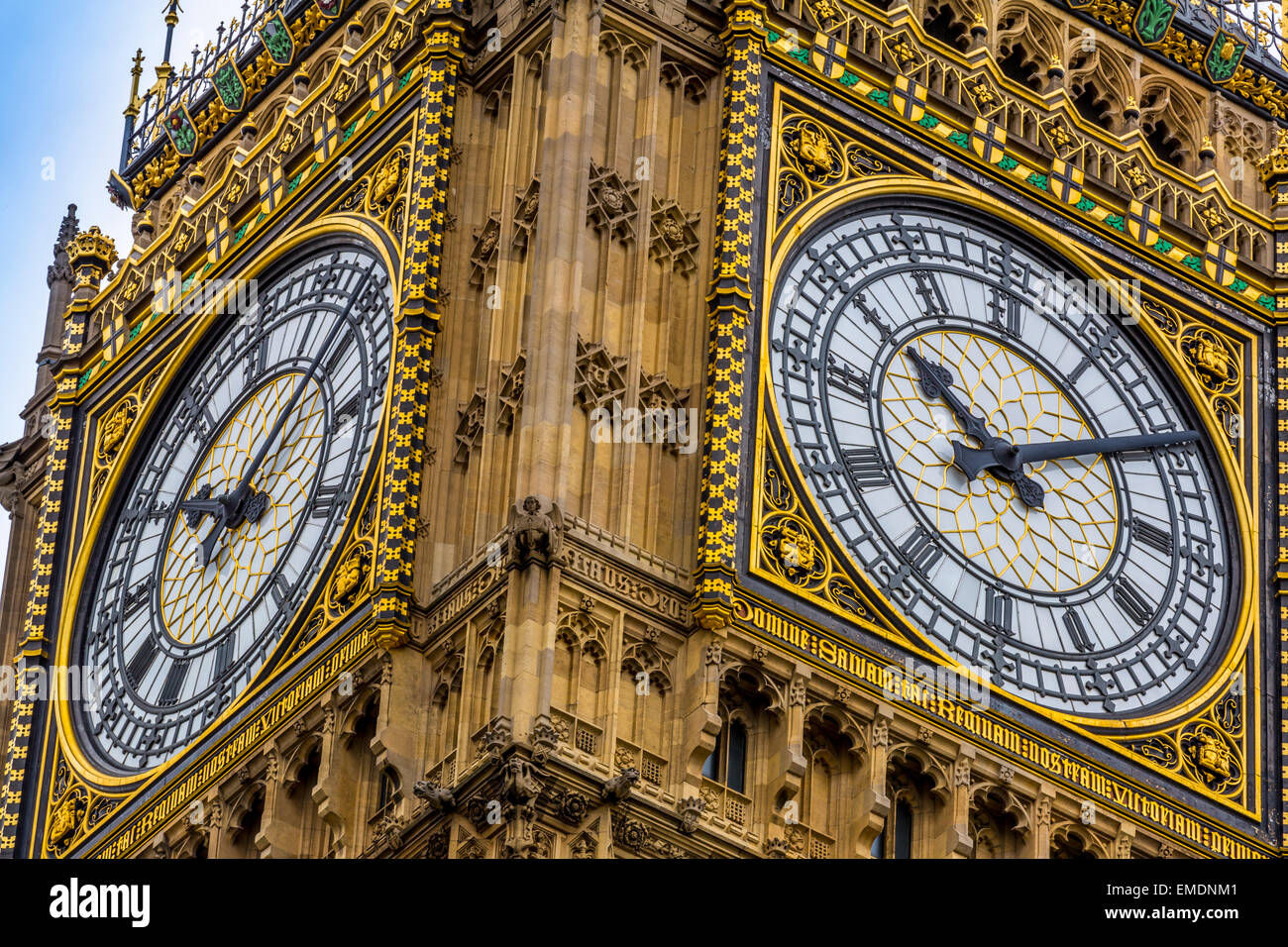 Top Of Big Ben Close Up