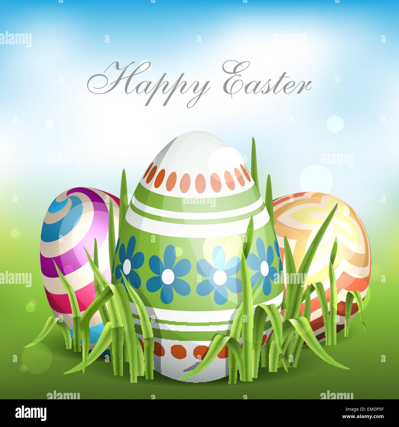 Background easter eggs in Stock Vector Images - Alamy