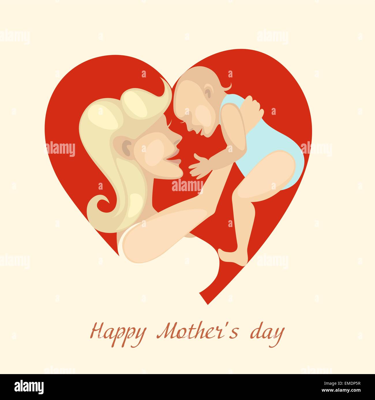 Happy Mother´┐¢s Day Stock Vector Image And Art Alamy