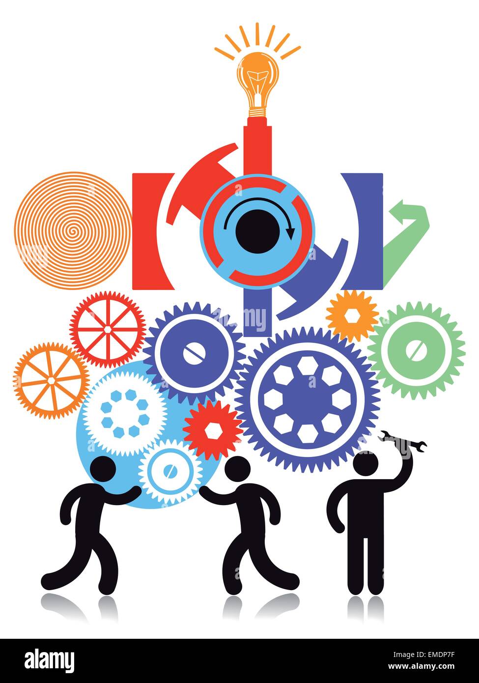 Working together with Stock Vector Images - Alamy