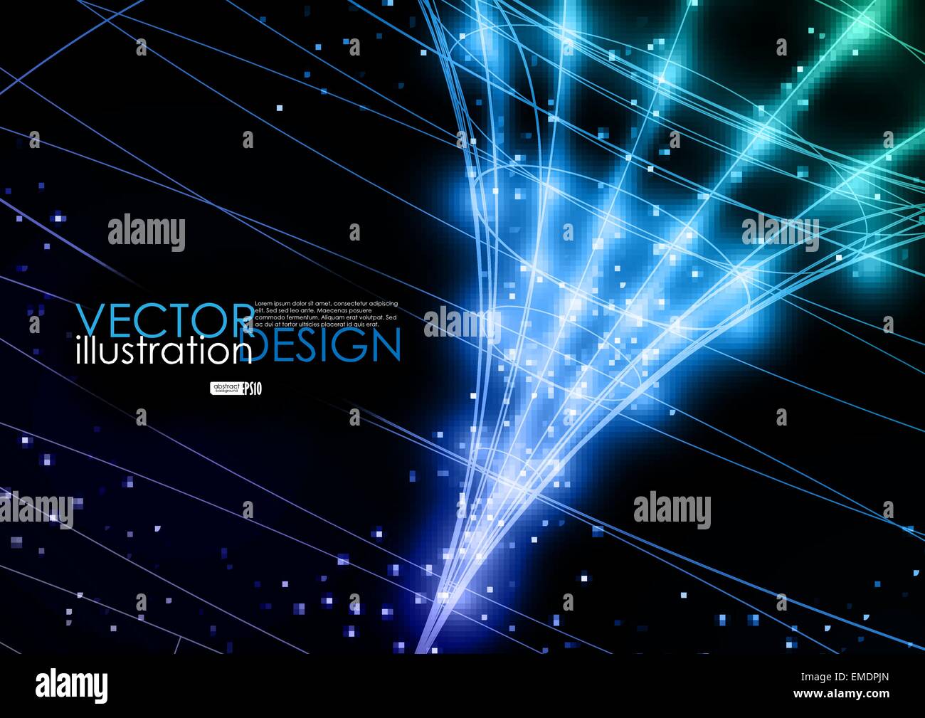 Neon Technology Background Stock Vector Image & Art - Alamy
