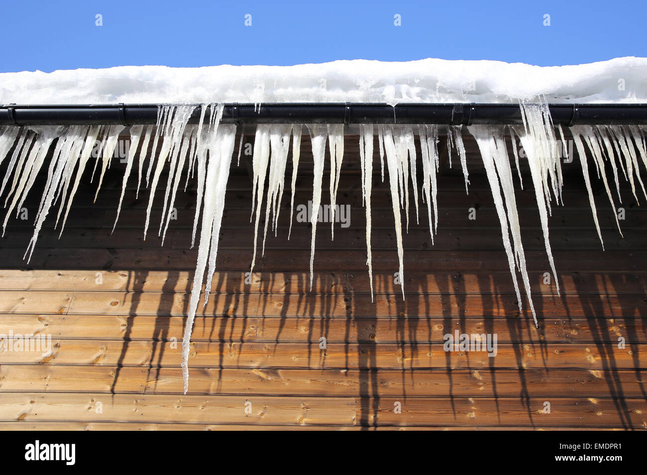Icicles at the Ice Hotel, Jukkasjärvi, in northern Sweden Stock Photo ...