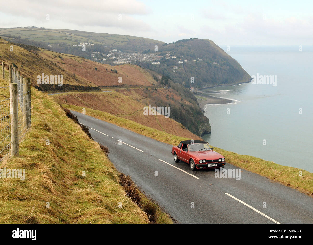 Lynton Lynmouth North Devon Stock Photo - Alamy