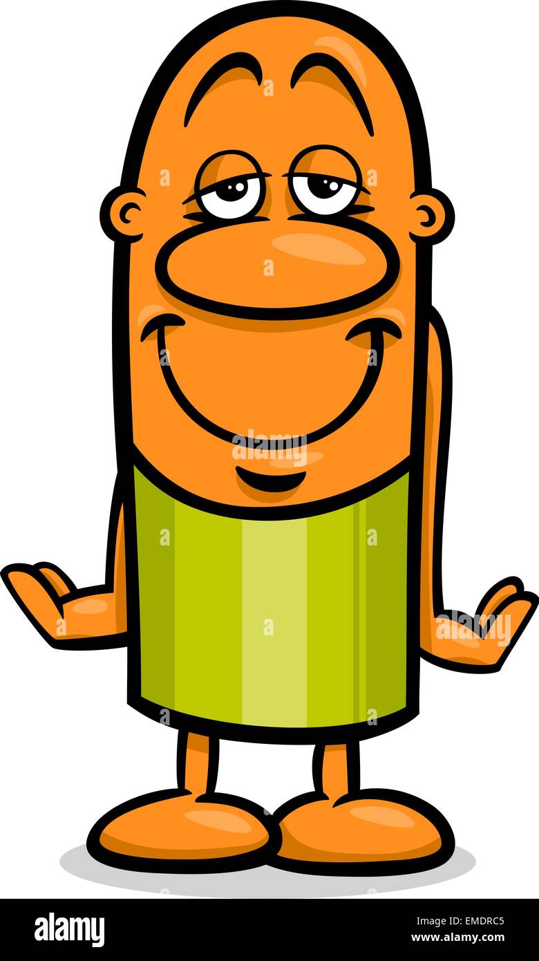 accepted guy cartoon illustration Stock Vector Image & Art - Alamy