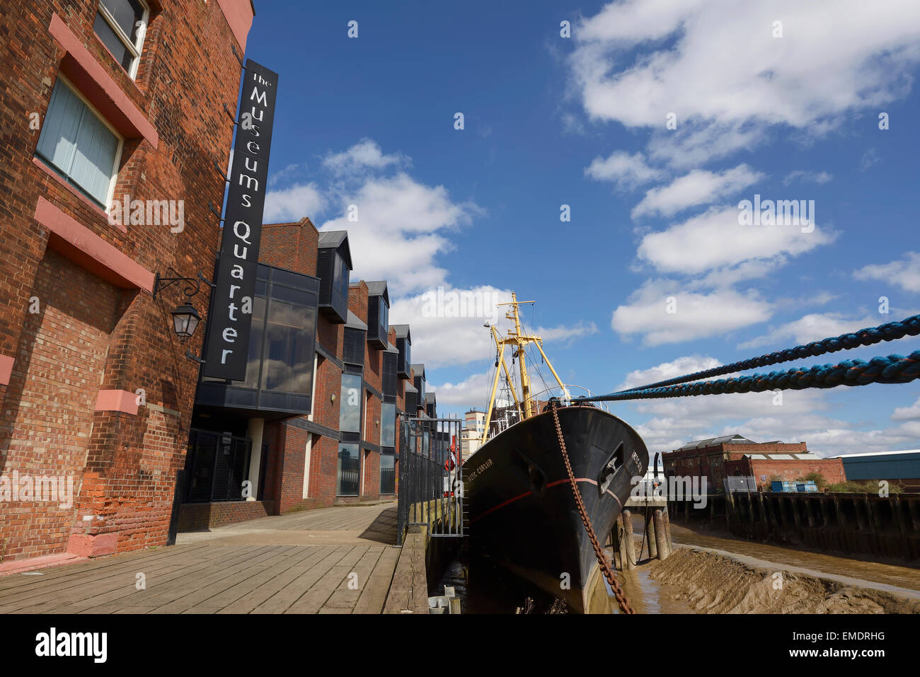 Arctic corsair trawler in hull hi-res stock photography and images - Alamy