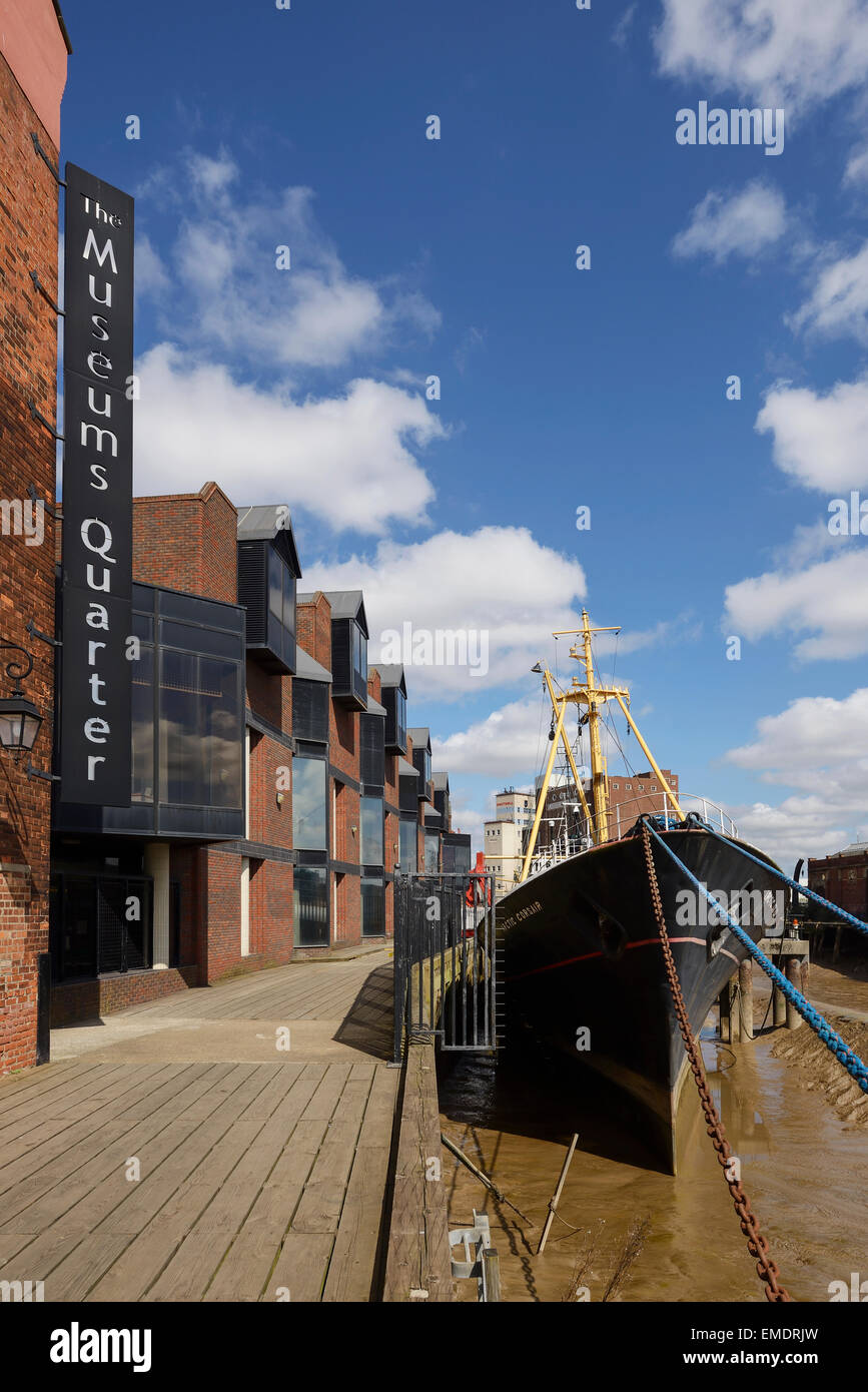 Arctic corsair trawler in hull hi-res stock photography and images - Alamy