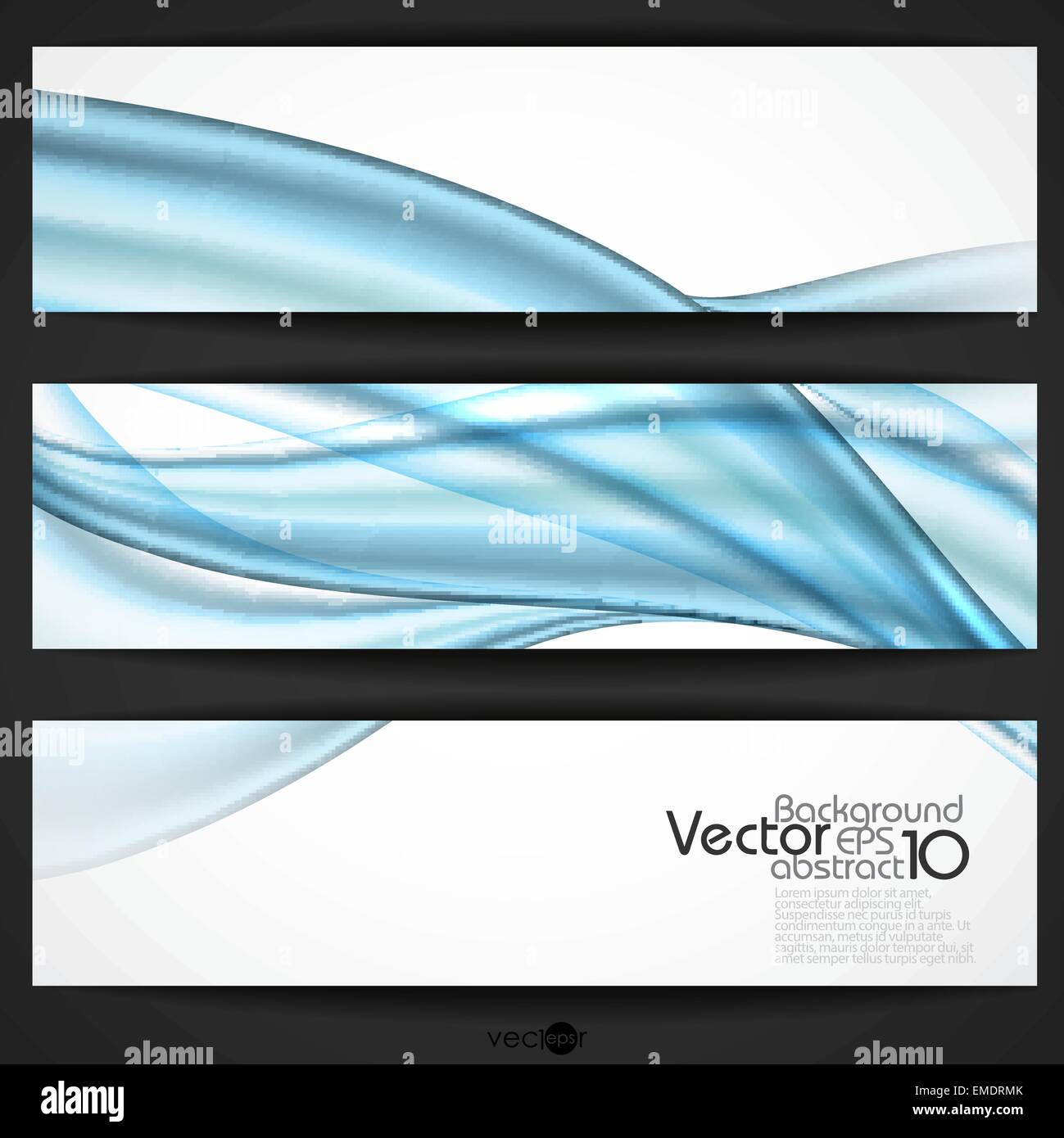 Abstract Blue Wavy Background Stock Vector Image & Art - Alamy