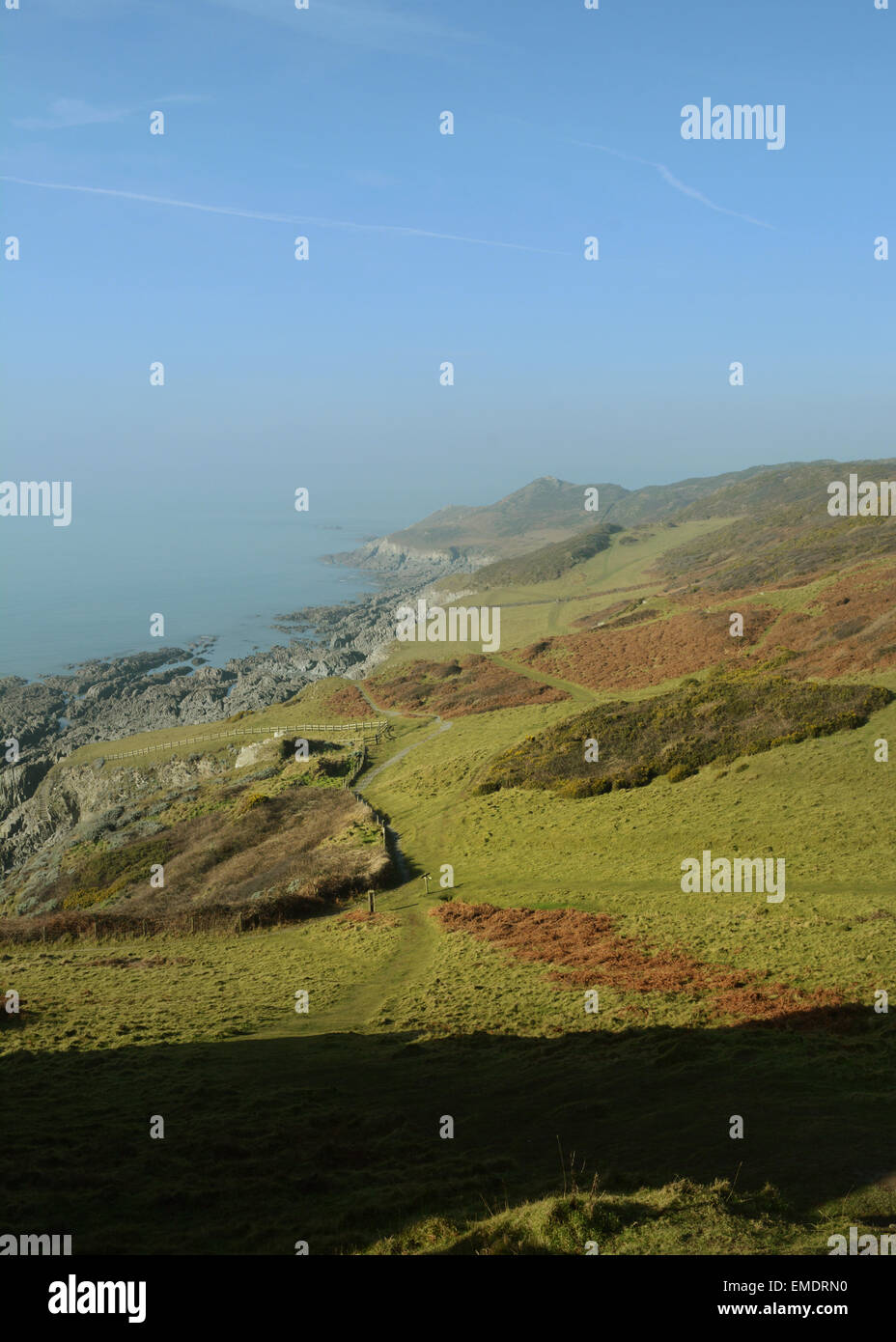 Morte Point Mortehoe North Devon Headland Stock Photo - Alamy