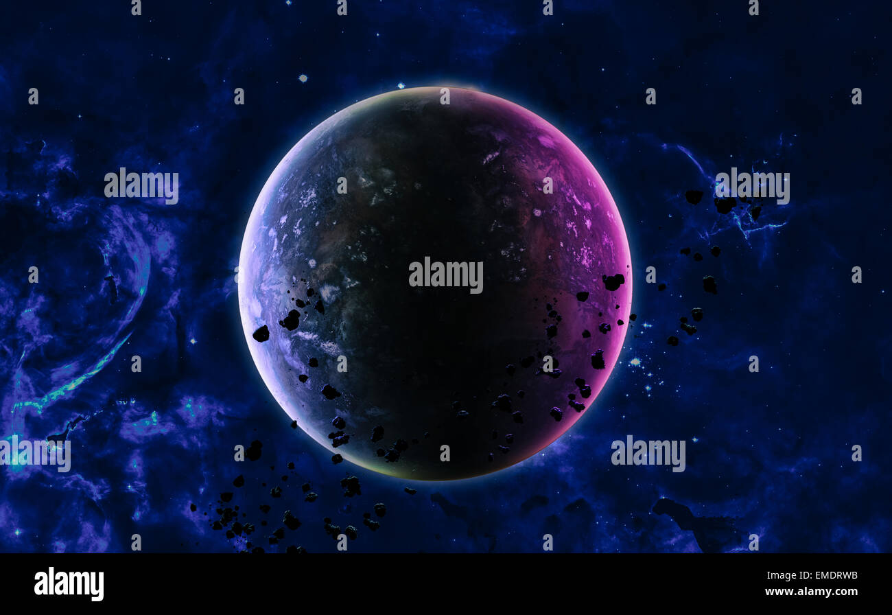 Beautiful space background. Elements of this image furnished by NASA ...