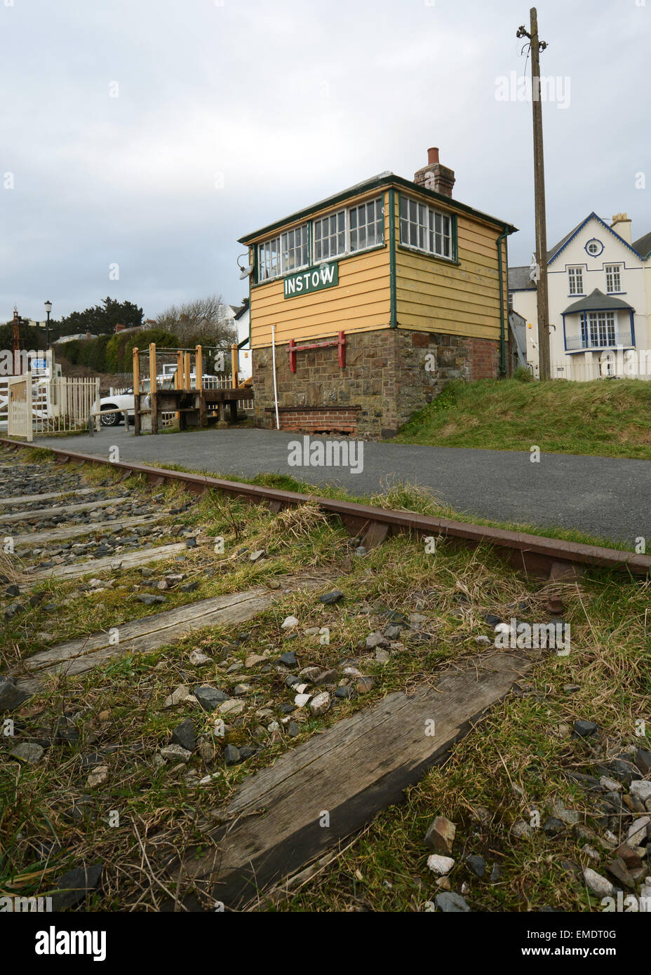 London and north western railway signal box hi-res stock photography ...