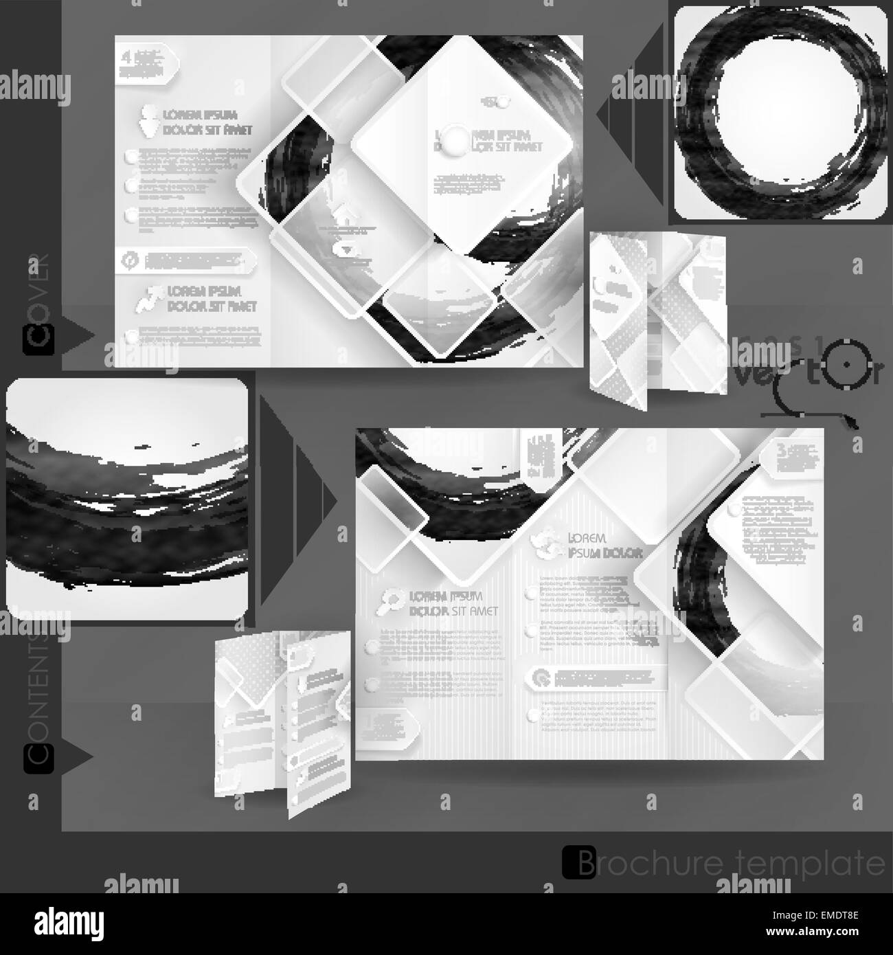 Business to business brochure Black and White Stock Photos & Images - Alamy