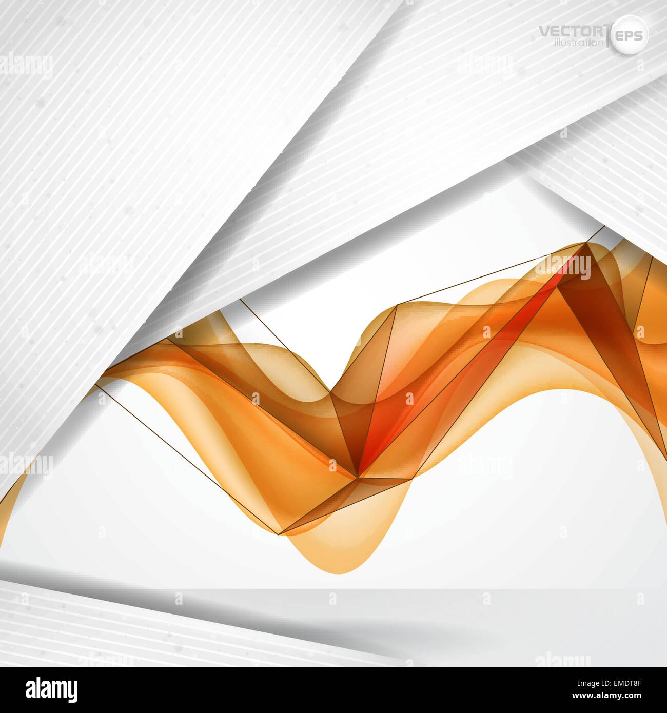 Wavy layers background modern Stock Vector Images - Alamy