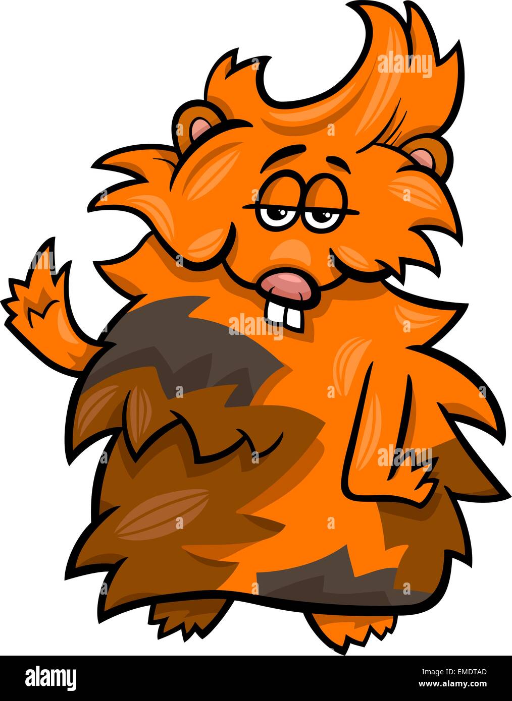 funny guinea pig cartoon illustration Stock Vector Image & Art - Alamy