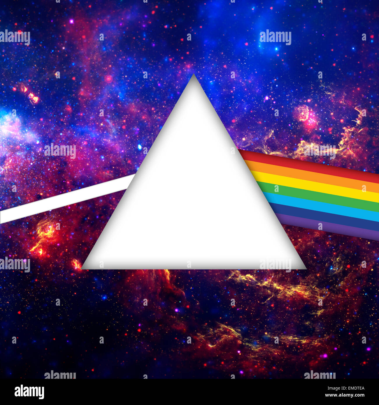 Light dispersion prism hi-res stock photography and images - Alamy