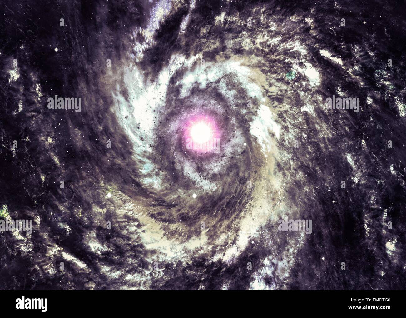 Awesome space background with the explosion of star Stock Photo - Alamy