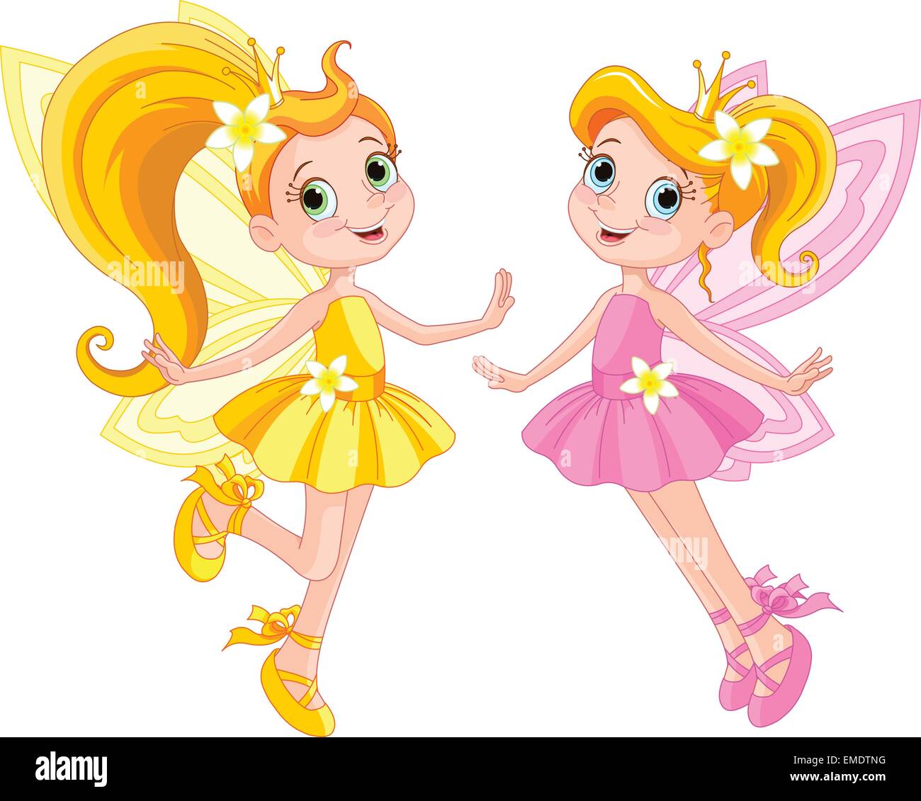 Flower fairies Cut Out Stock Images & Pictures - Alamy