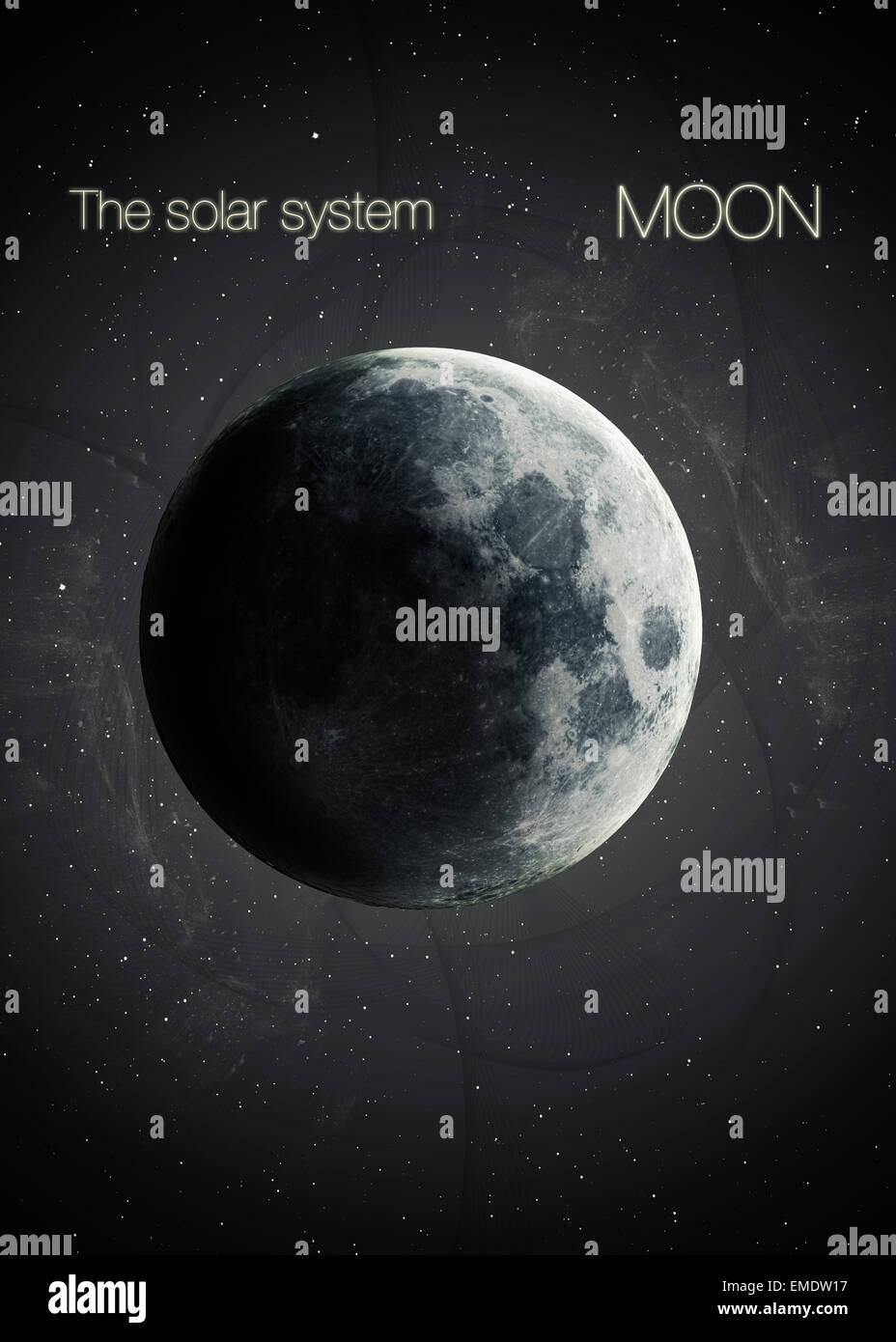 Solar System - Planet Moon. Elements of this image furnished by NASA ...
