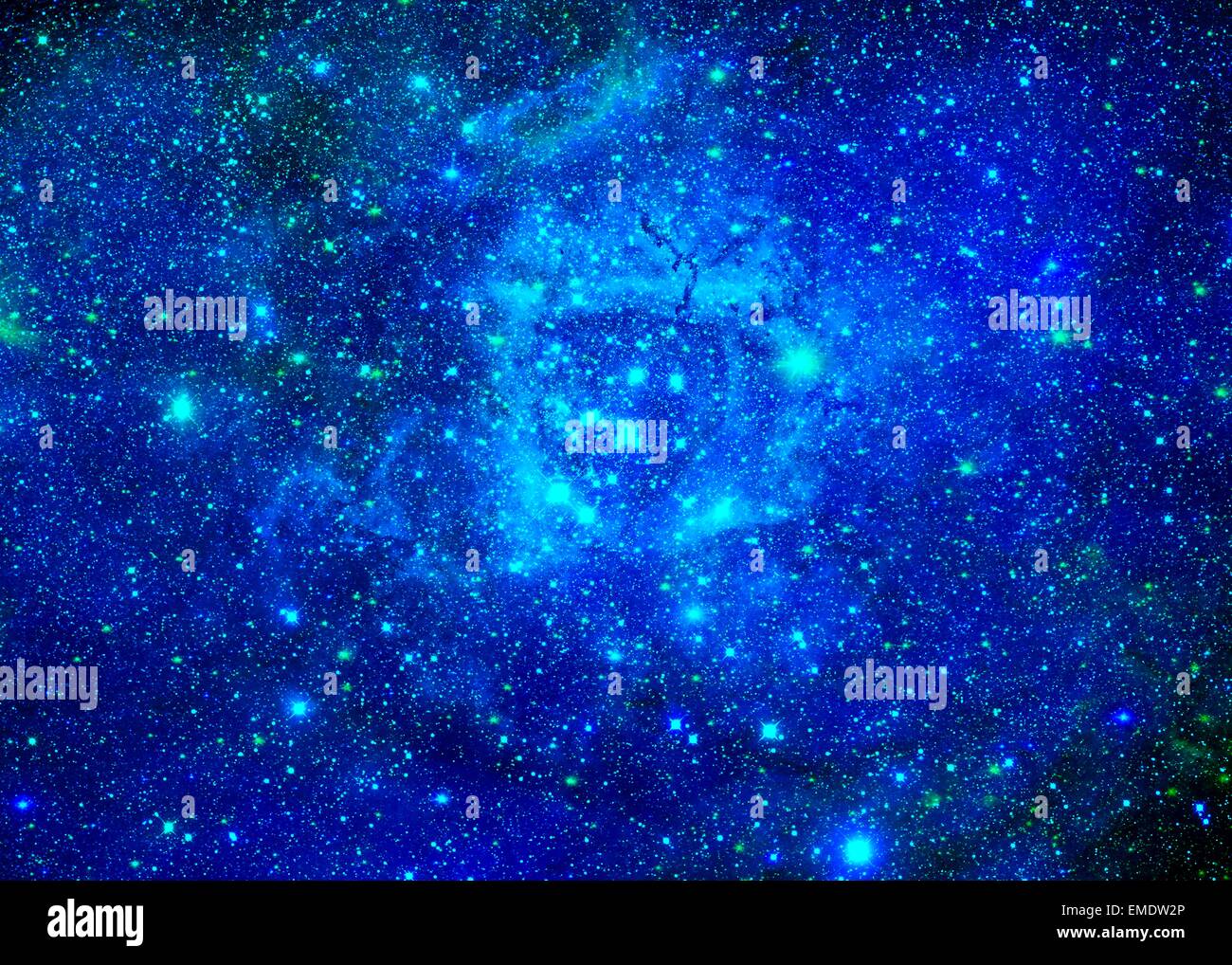 Nebulae. Collage from images from www.nasa.gov Stock Photo - Alamy