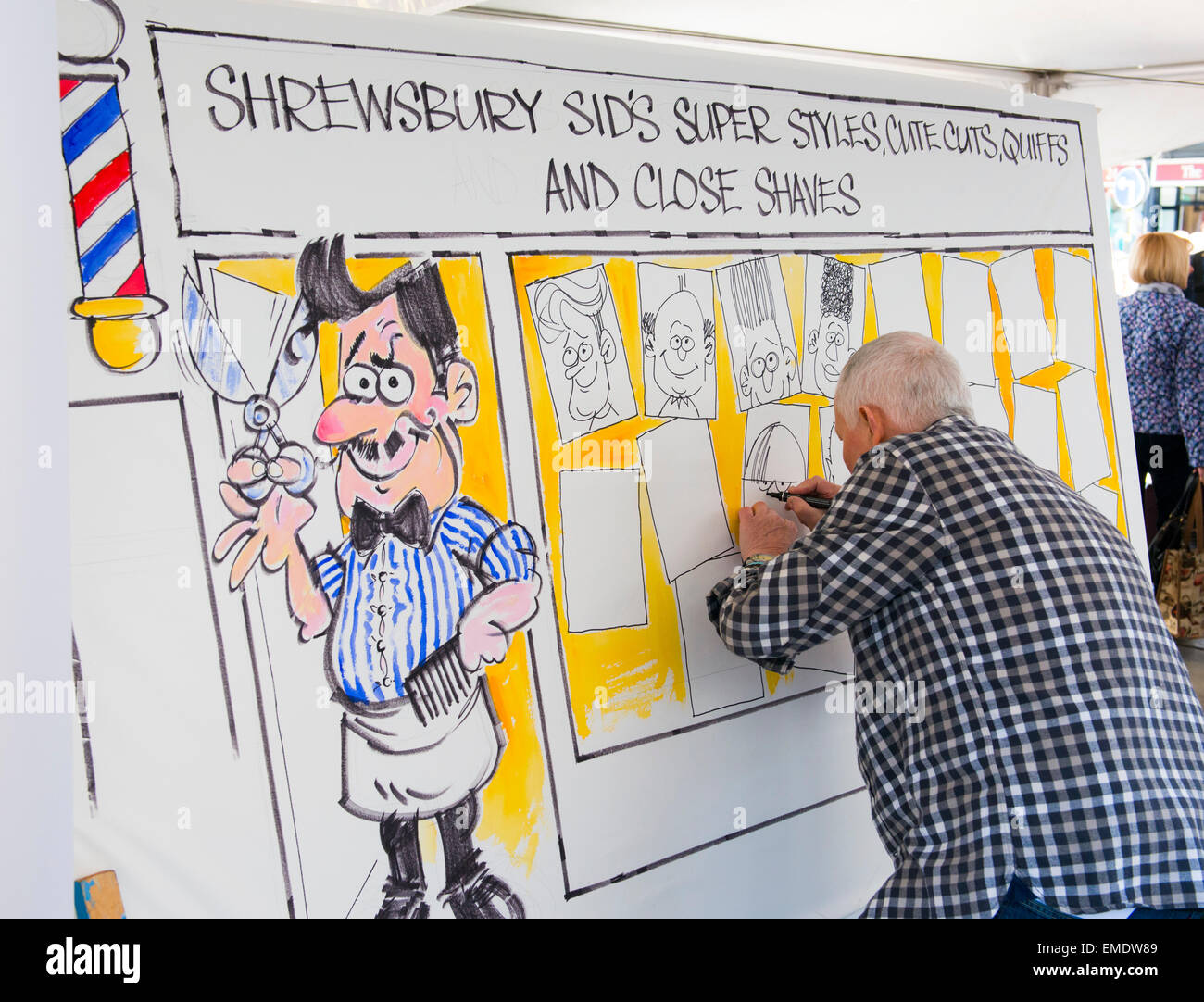 Cartoonist hi-res stock photography and images - Alamy