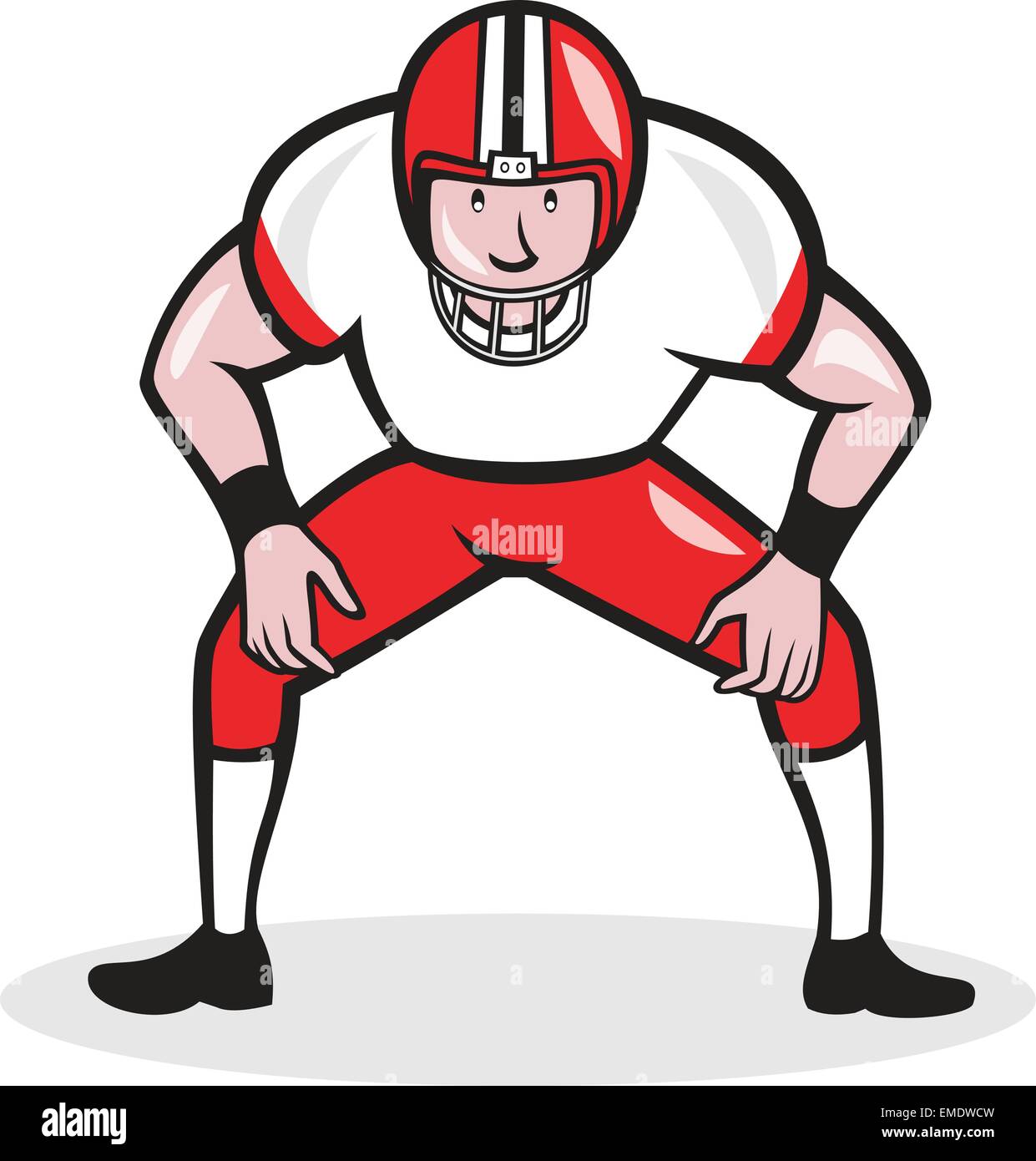 Football center Stock Vector Images - Alamy