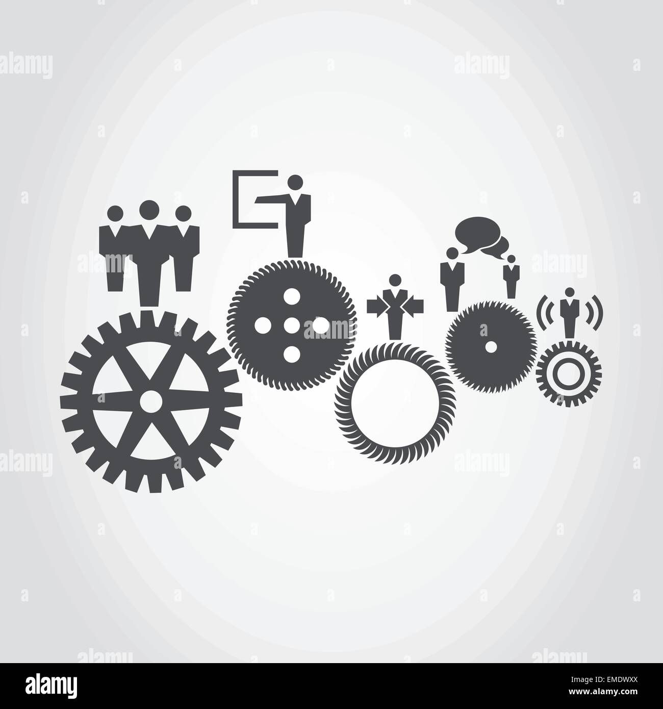 Steel construction wheel Stock Vector Images - Alamy